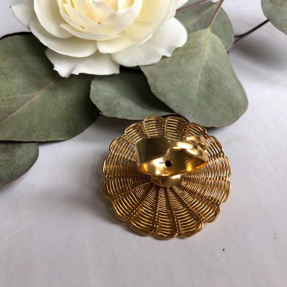 Jewelry | Fun Gold And Bead Ring | Poshmark
